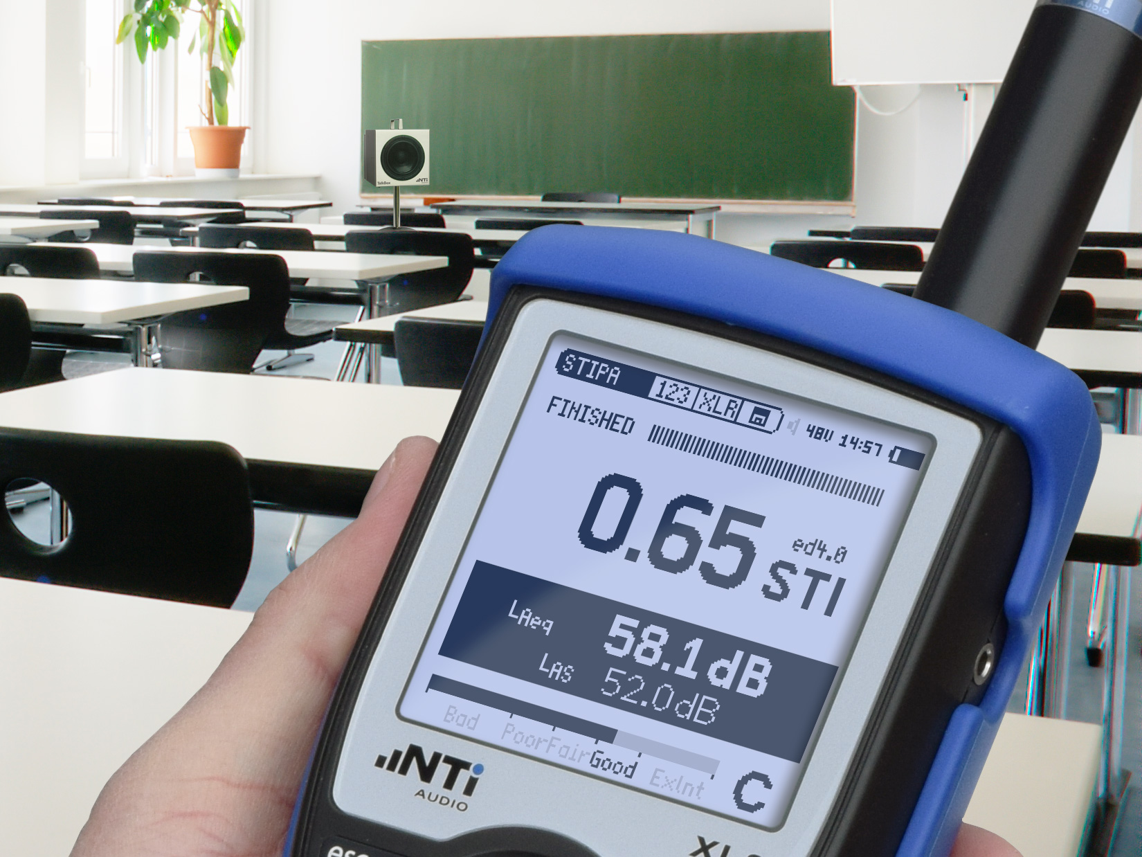 New TalkBox Test Signal to Measure Speech Intelligibility in Schools